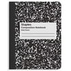 Staples Composition Notebook 7.5" x 9.75" Graph Ruled 80 Sheets Blue ...
