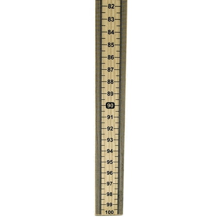 Meter Stick Single Sided Hardwood Metric Meter Stick with Vertical ...