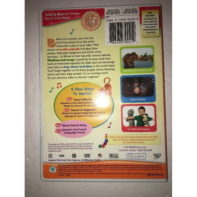 Baby Einstein World Animals Vhs