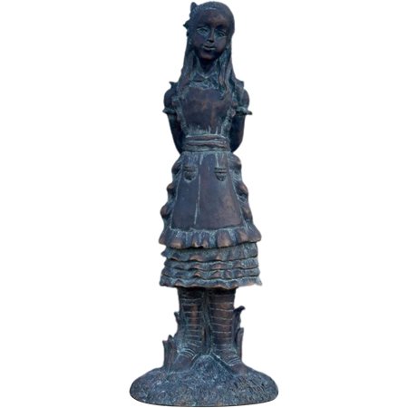 HEIBIN Wonderland Garden Ornaments, Alice Figurine In Wonderland Garden ...
