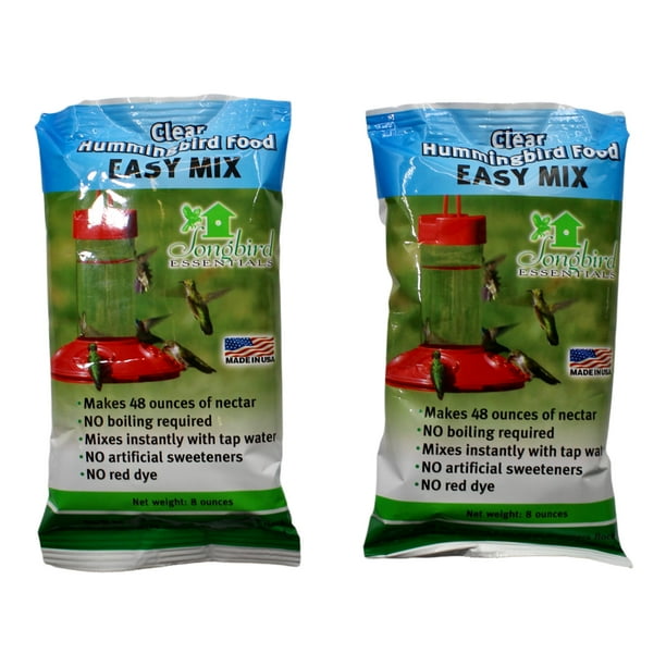 Songbird Essentials Hummingbird Nectar Mix 8oz Clear Pack of 2 ...