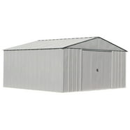 Arrow Classic 14x12 Metal Shed - Durable Steel Building for Backyard ...