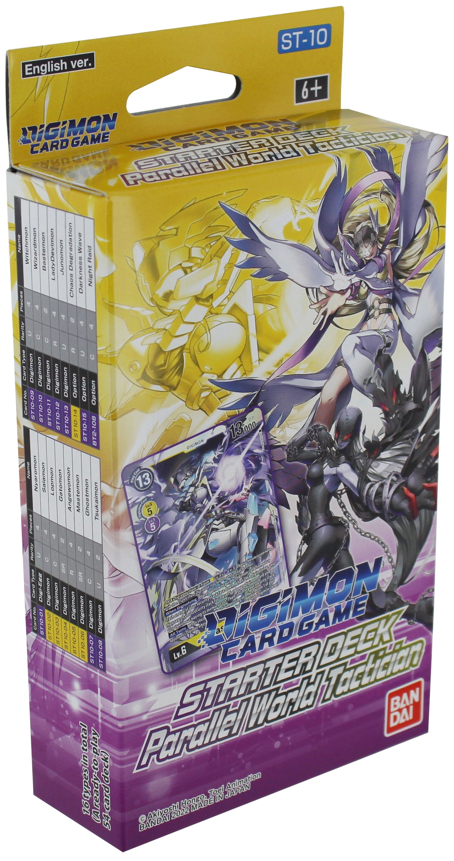 Digimon Card Game: Parallel World Tactician Starter Deck - Walmart.com