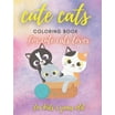 Cute Kawaii Cats Coloring Book: Cute Japanese Style Coloring Pages for ...