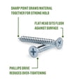 (7 pack) Hillman Sheet Metal Screws, #10 x 1/2", Steel, Zinc, Interior ...