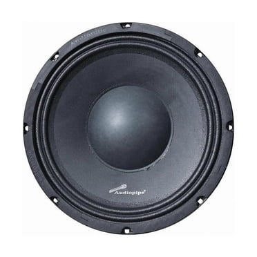 Audiopipe 8 Inch Mid-Range Car Stereo Loudspeaker, 500 Watt MAX, 8 Ohm, RMS Bass Audio Speaker ...