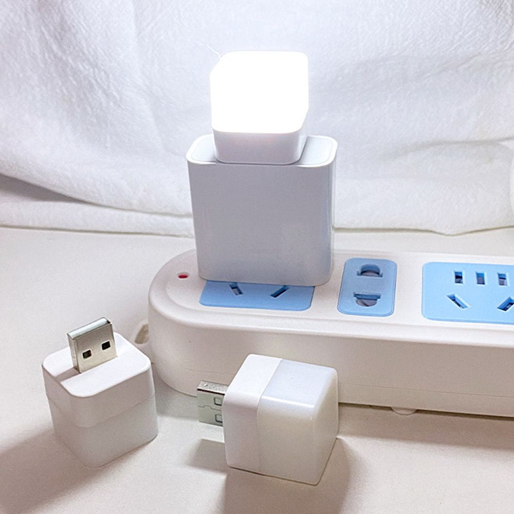 Mini Eye Protection Portable Square Mobile Power Charging USB Plug Lamp ...