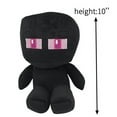 "Minecraft Plushies: Sitting Enderman Stuffed Toy, Black, 9.8"" Tall ...