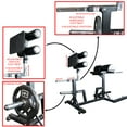 Valor Fitness Glute Ham Developer Machine - Adjustable GHD Equipment ...