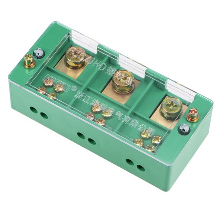 3 Inlet 6 Outlet Terminal Strip Blocks, Single Phase Distribution Block ...