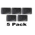 Black Plastic Power Tool Holder Mount 5 pack - Walmart.com