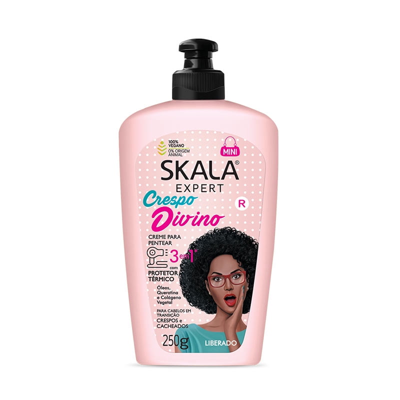 Crema Peinar Rizos 3 En 1 Protección Térmica Skala 250 G Knasta Chile