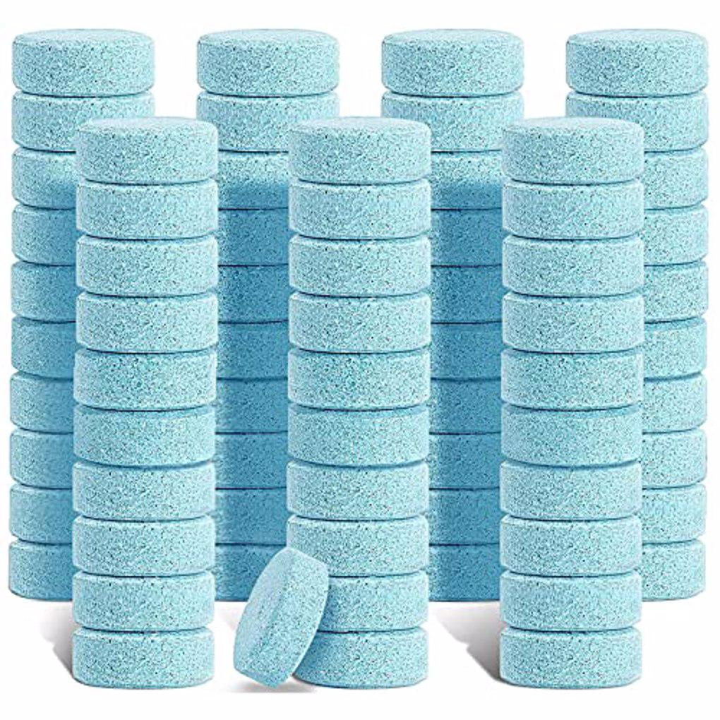 transemion 70 Pieces Blue Car Window Cleaning Washer Tablet Super ...
