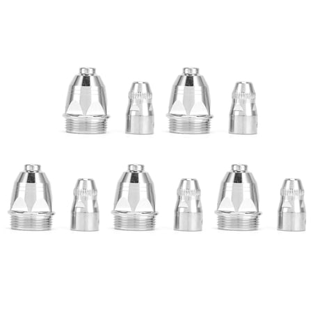 Plasma Cutting Torch Consumables Kit, Silver Plated Fast Durable ...