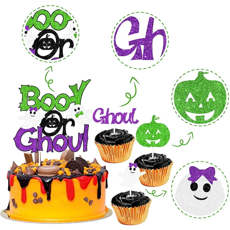 Halloween Cupcake Toppers