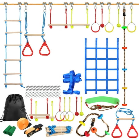 Kids Climbing Obstacle Kit Children Line Hanging Obstacle Course ...