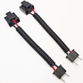Auto Headlight H7 to H4 Adapter Harness, Single Light Conversion ...