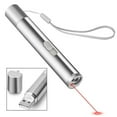 LALLCE 3 in 1 Rechargeable Cat Laser Pointer Toy, USB Powered, Red ...