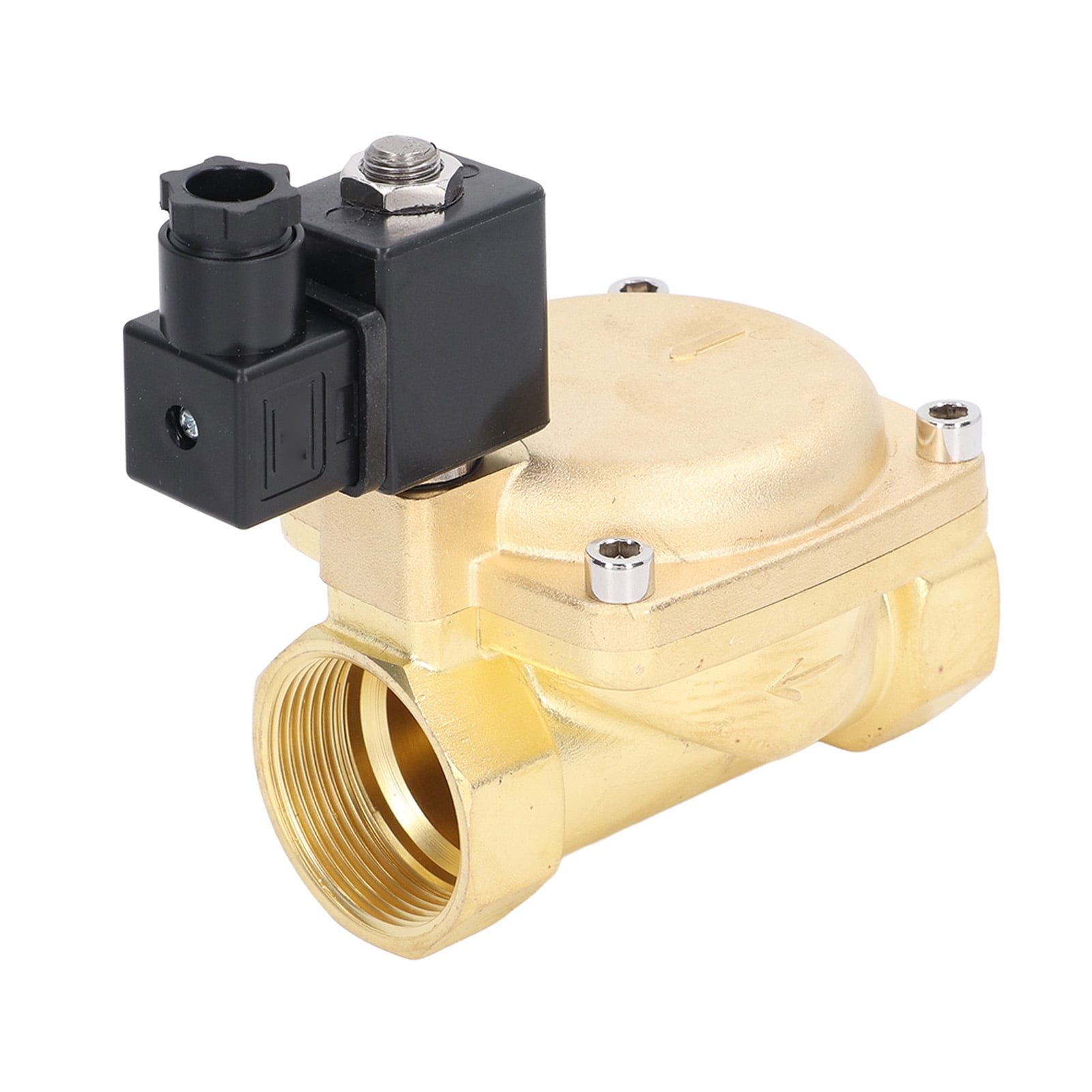 Válvula normalmente cerrada, válvula solenoide Válvula solenoide piloto ...