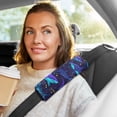 2 Car Seat Belt Covers S Size 6.5*6.5 Inches Car Seat Belt Shoulder Pad ...