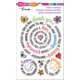 Stampendous Perfectly Clear Stamps Circular Messages - Walmart.com