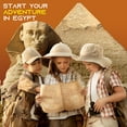 XXTOYS Ancient Egyptian Pyramid Excavation Kit for Kids - Dig Treasures ...