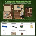 Wooden Book Nook Kit Doll House – Magic Potion Workshop Miniature DIY ...