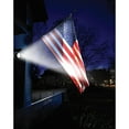 MAXSA Innovations Solar Powered LED Flag Light, Outdoor, Durable, Dusk ...