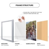 Craig Frames 23247018 Picture Frame, 14x22 inch, Brushed Silver ...