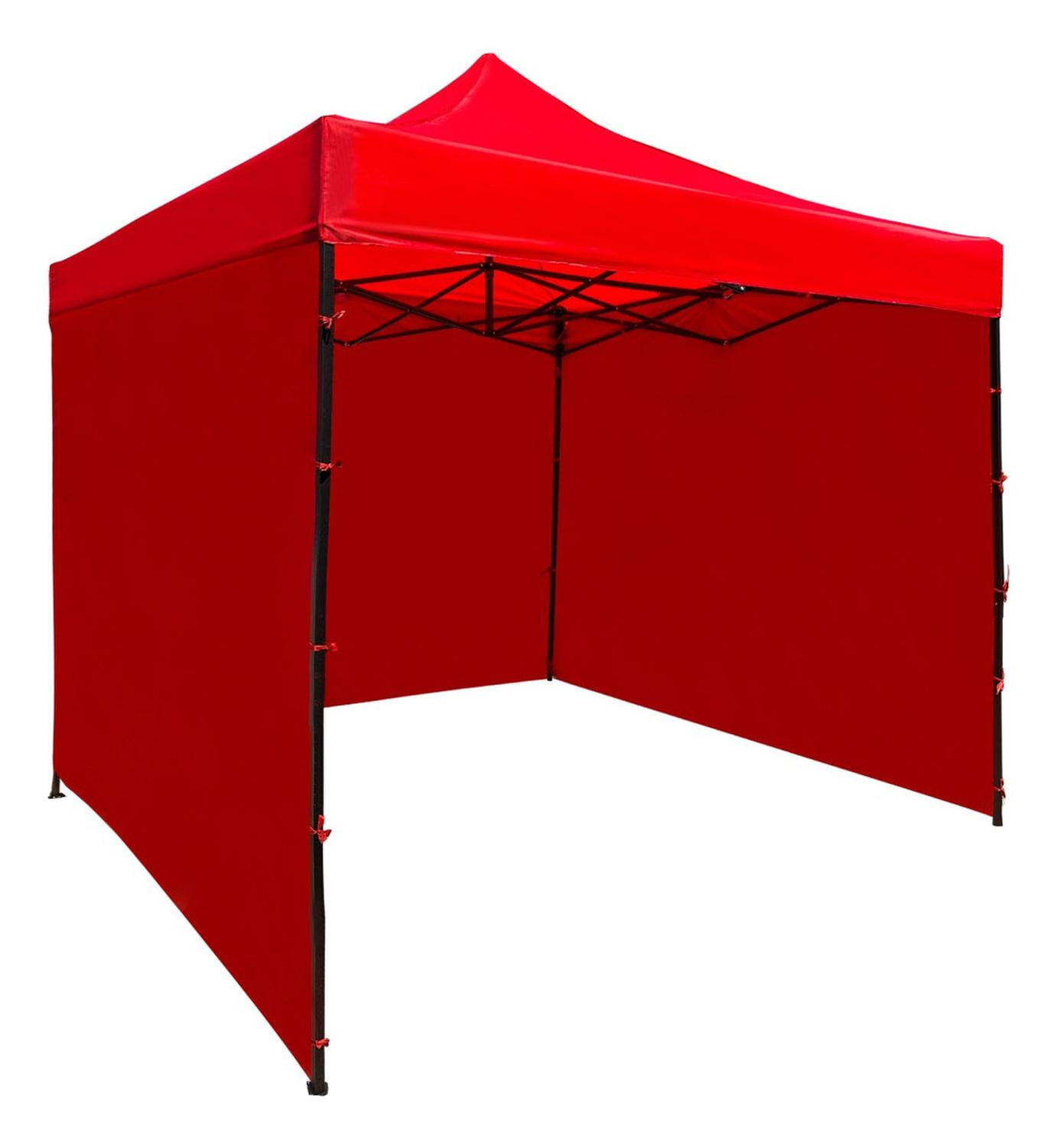 Toldo Carpa 3x3 Retractil Paredes Impermeable Lona Reforzada rojo ...