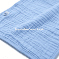 AUQ 2026 New 6Pcs Burp Cloths 100% Cotton Baby Washcloths Fast Water ...