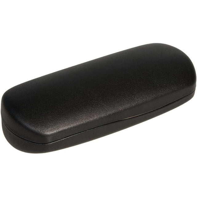 Classic Clamshell Eyeglass Case for Medium to Large Frames in Black ...