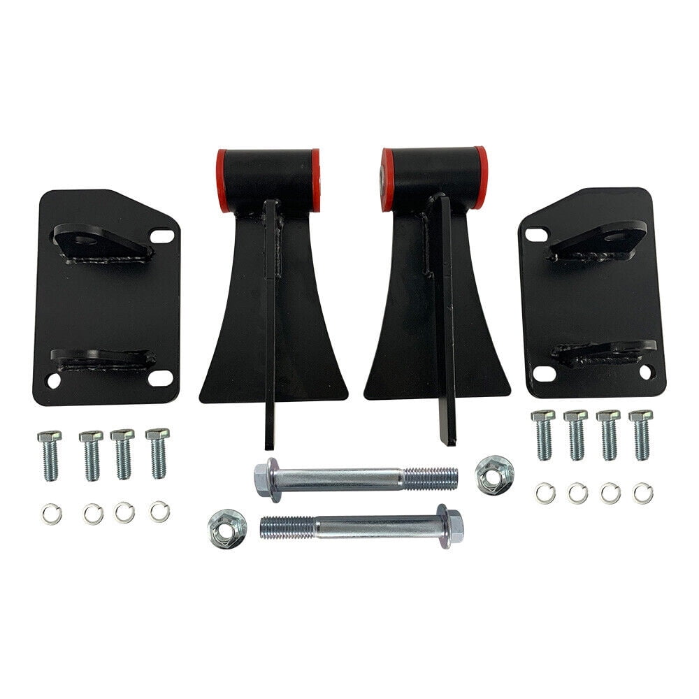Motor Mount Set Engine & Frame Brackets w/ bushings For Chevy LS1 LS6 ...