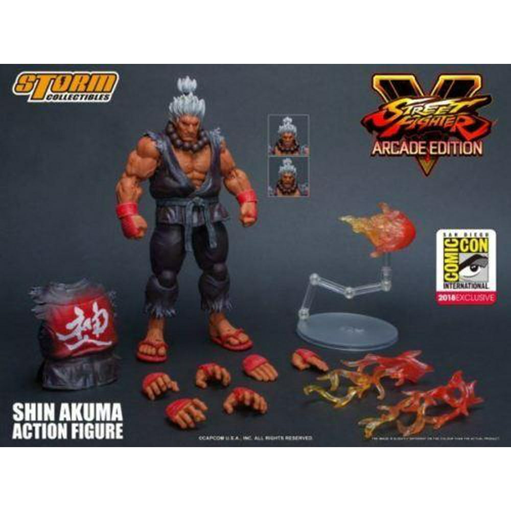 Storm Collectibles Street Fighter V SDCC 2018 Shin Akuma Costume 1:12 ...