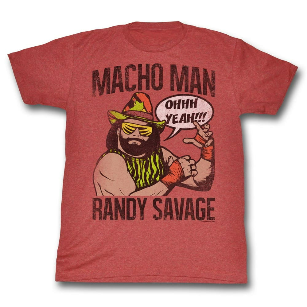 Macho Man - American Classics Macho Man Macho T Shirt - Walmart.com ...
