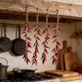 Homena 5 Pack of Decorative Chili Pepper Strings for Unique Home and ...