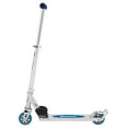 Razor A2 Kick Scooter – Blue, Wheelie Bar, Foldable, Lightweight, for ...