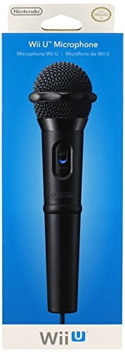 Nintendo Wii U Microphone, ADIB009AFLXZM (Nintendo Wii U) - Walmart.com