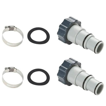 Intex 10722 Hose Conversion Adapters Kit - 2 Pack - Walmart.com