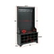 Prepac Wide Hall Tree And Bench With Shoe Storage, Black - Walmart.com