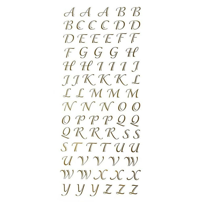 Abc Letters Fancy