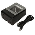 Qr Code Scanner High Sensitivity 1d 2d Code Scanner Desktop Wired Barcode Scanner For