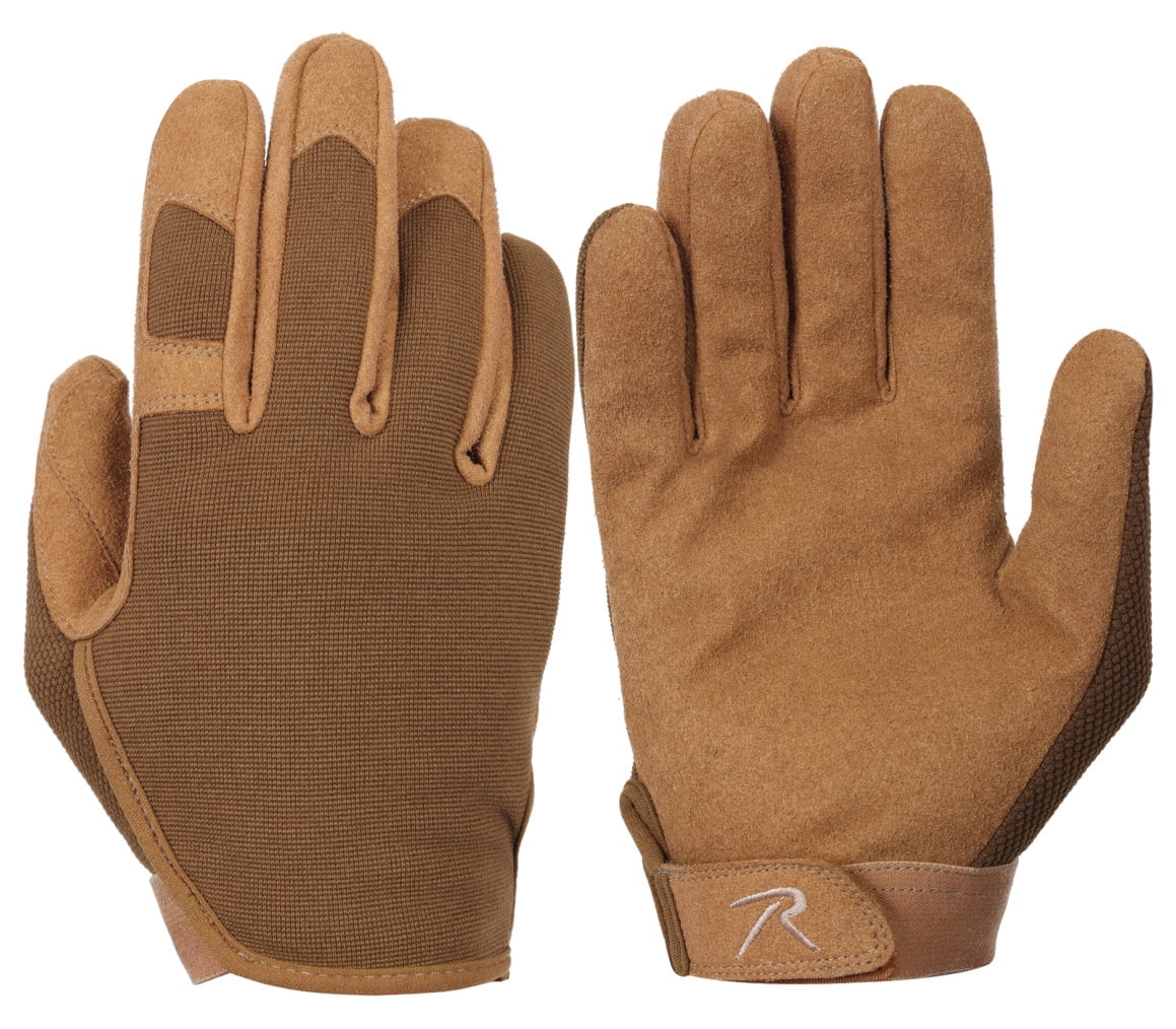 Rothco 4437 Ultra-Light High Performance Tactical Gloves, Coyote Brown ...