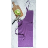DII Chino Chef Kitchen Apron, 32"x28", 100% Cotton, Multiple Colors ...