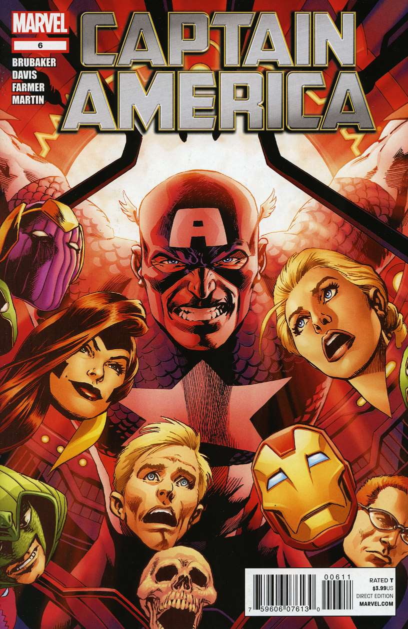 Captain America (6th Series) #6 VF ; Marvel Comic Book - Walmart.com