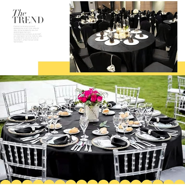 20 Inch Round Table Cloths For Tables Glitz Sequin Round Tablecloth