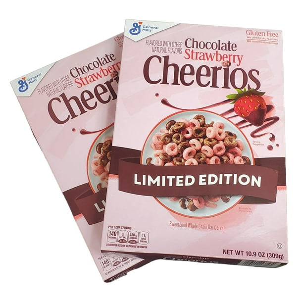 Chocolate Strawberry Cheerios, Limited Edition Cereal for your ...