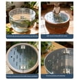 Acrylic Fish Tank Cover,round Aquarium Lid,Acrylic Protective Reptiles ...