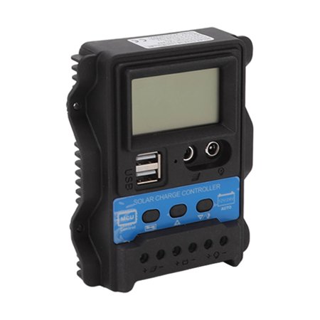 Solar Charge Controller, PWM Solar Power Controller 12V 24V Light ...