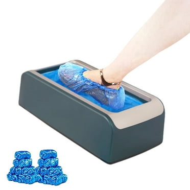 Miumaeov Indoor Automatic Shoe Covers Dispenser, Disposable Plastic ...
